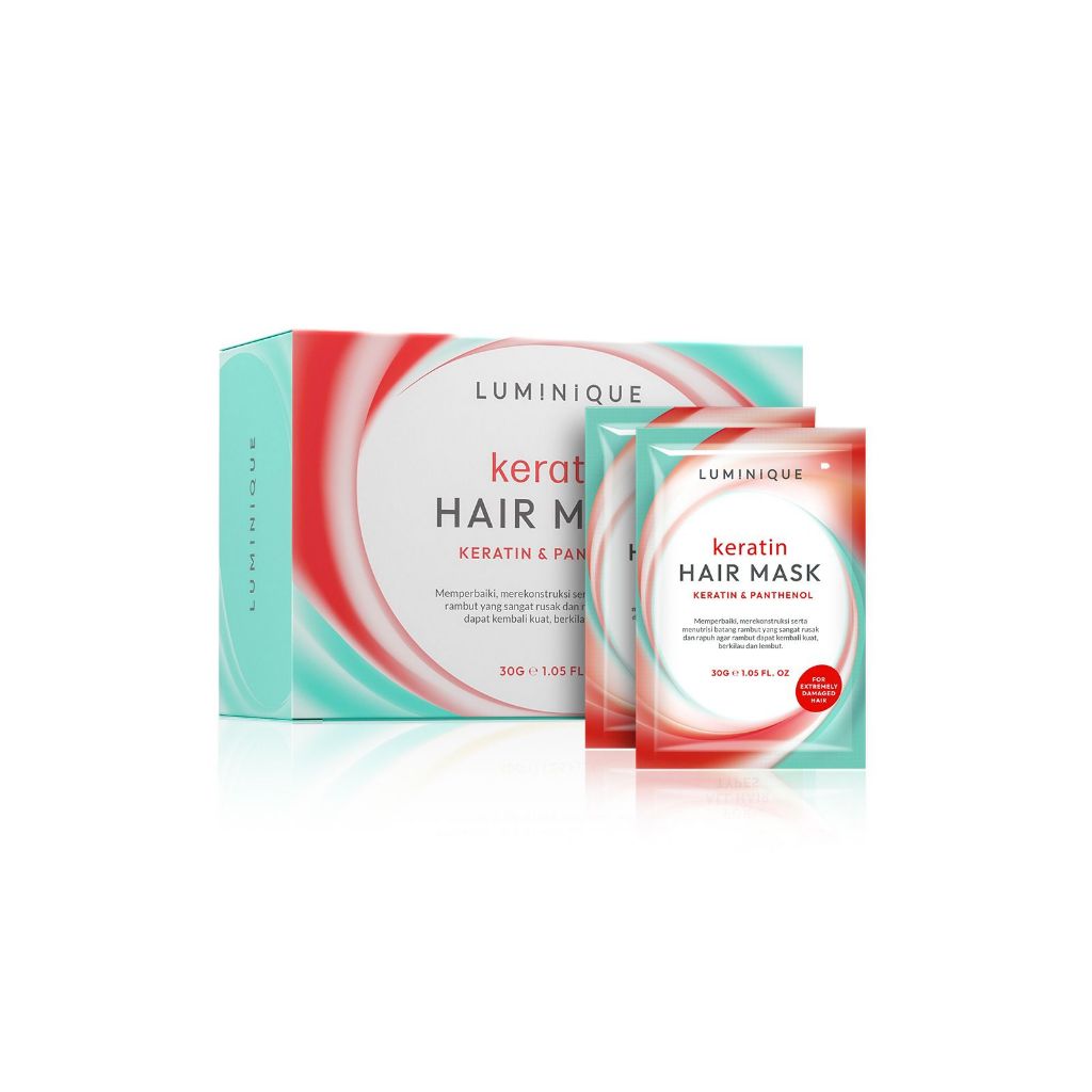 Jual Luminique Keratin hair Mask masker rambut keratin dan panthenol ...