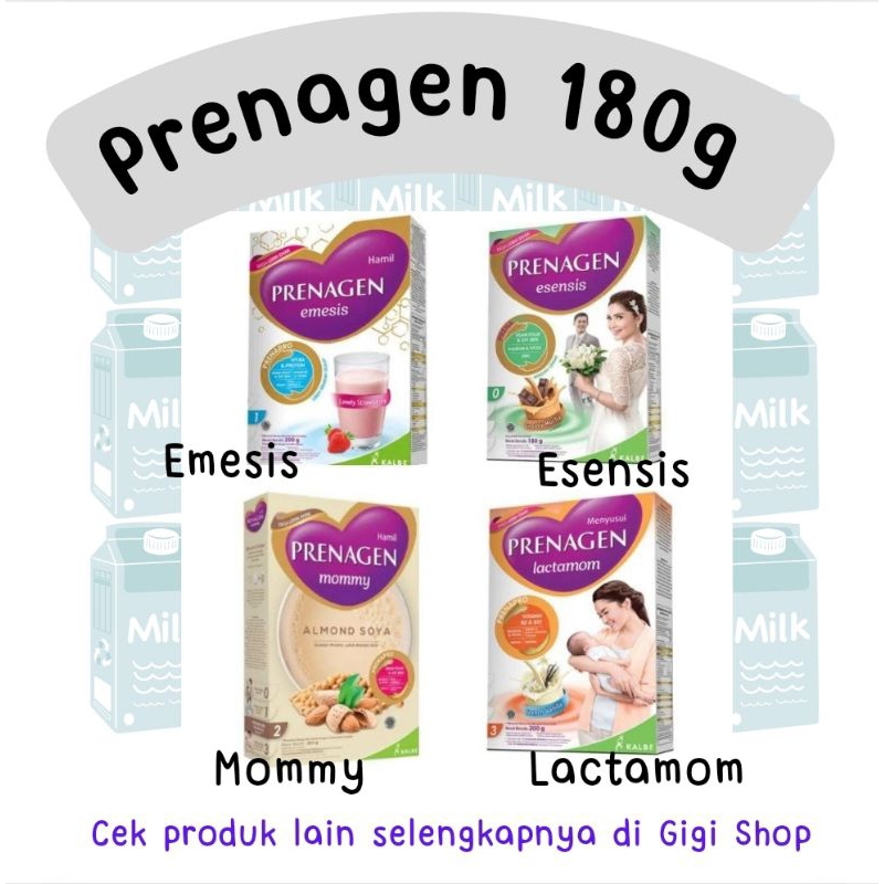 Jual PRENAGEN Esensis Emesis Mommy Lactamom 180 gr Susu Ibu Hamil dan Menyusui | Shopee Indonesia