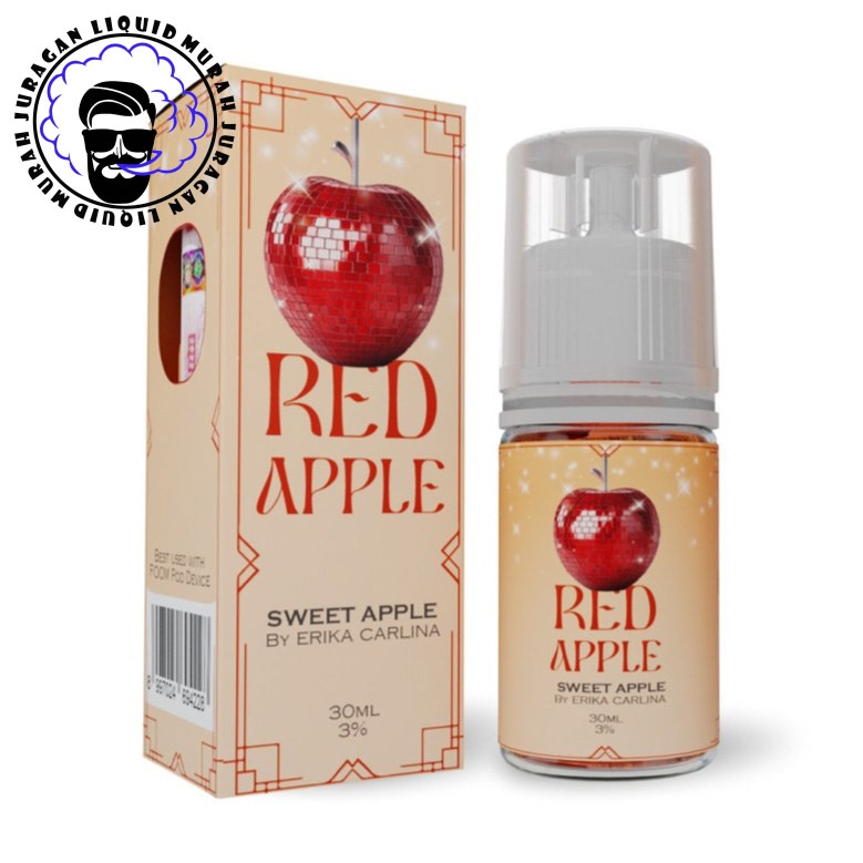 Jual Foom Red Apple Salt Nic 30ml Liquid Saltnic by Foom x Erika ...