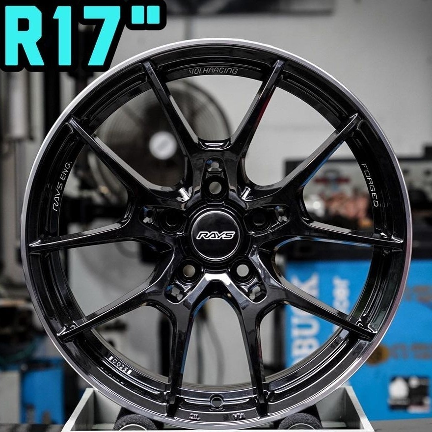Jual velg racing 17 RAYS GO25 RING 17 Ertiga xl7 Terios Rush Hrv Crv ...