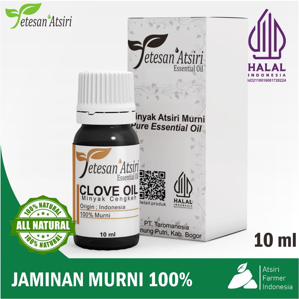 Jual 10ml minyak cengkeh asli murni tanpa campuran murni penyulingan ...