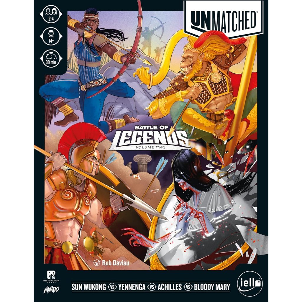Jual Unmatched: Battle of Legends, Volume Two Board Game | Boardgame ...