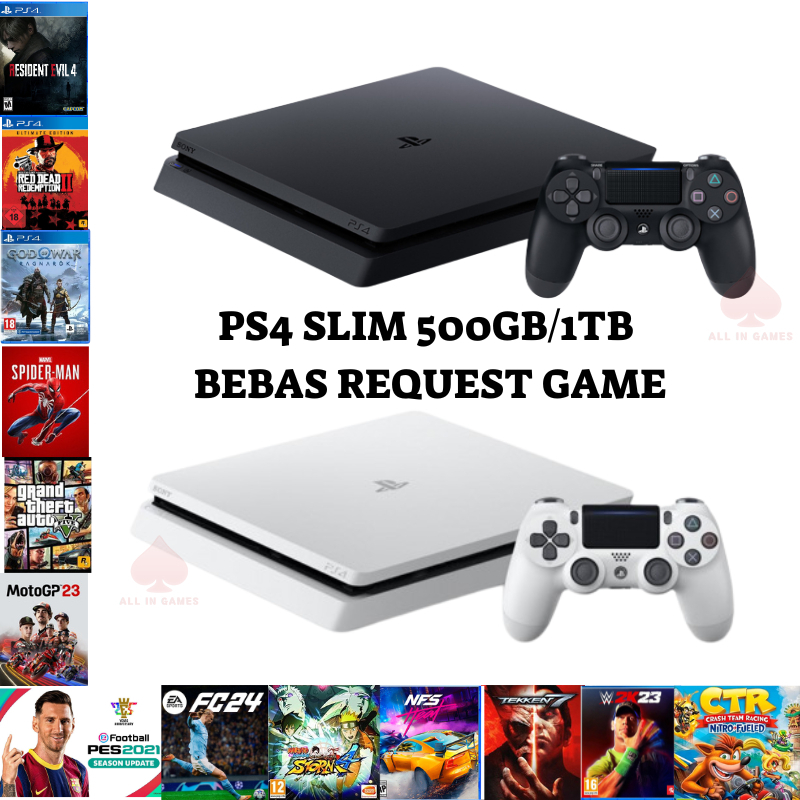 Jual PS4 SLIM HEN FIRMWARE 11.00 BEBAS REQUEST FULL GAME PERMANEN TANPA ...