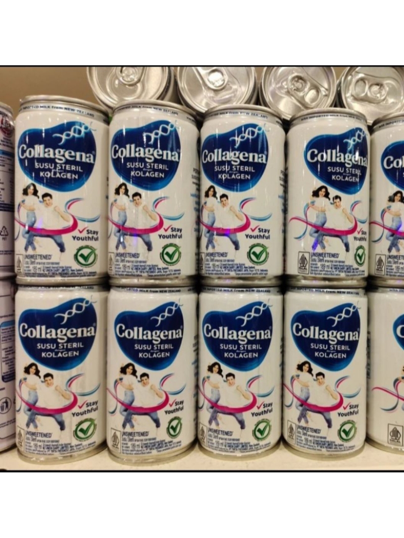 Jual susu steril collagena 189ml (1 dus) | Shopee Indonesia