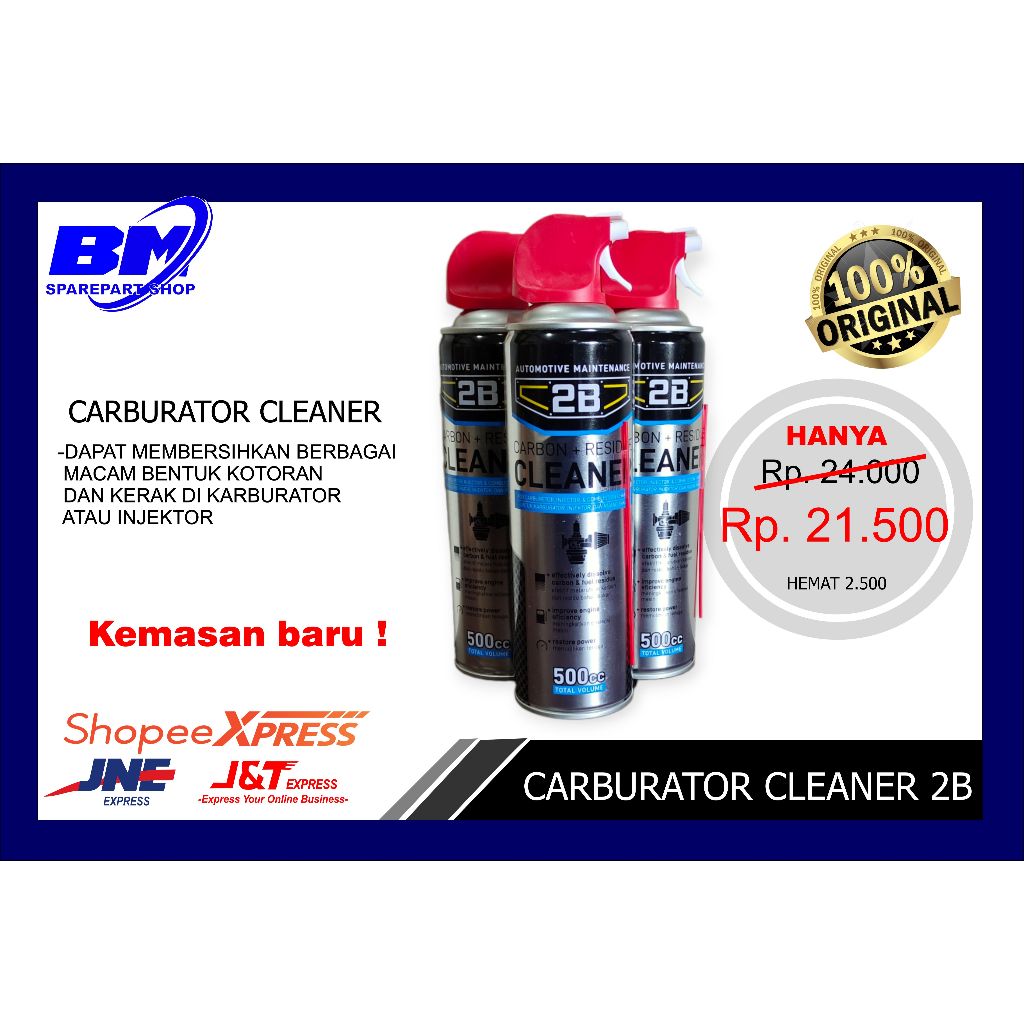 Jual Karbu Carbu Cleaner/injector cleaner 2B pembersih injector ...