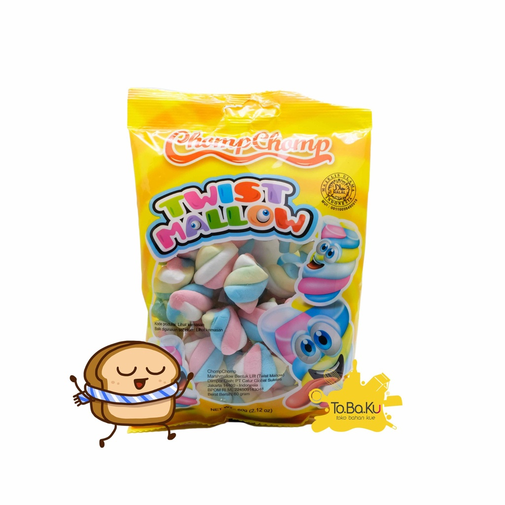 Jual Chomp Twist Mallow kemasan 60gr | Shopee Indonesia