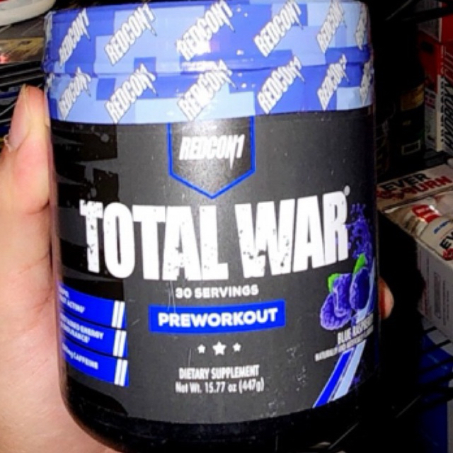 Jual REDCON1 TOTAL WAR STRONGEST PRE WORKOUT FORMULA | Shopee Indonesia