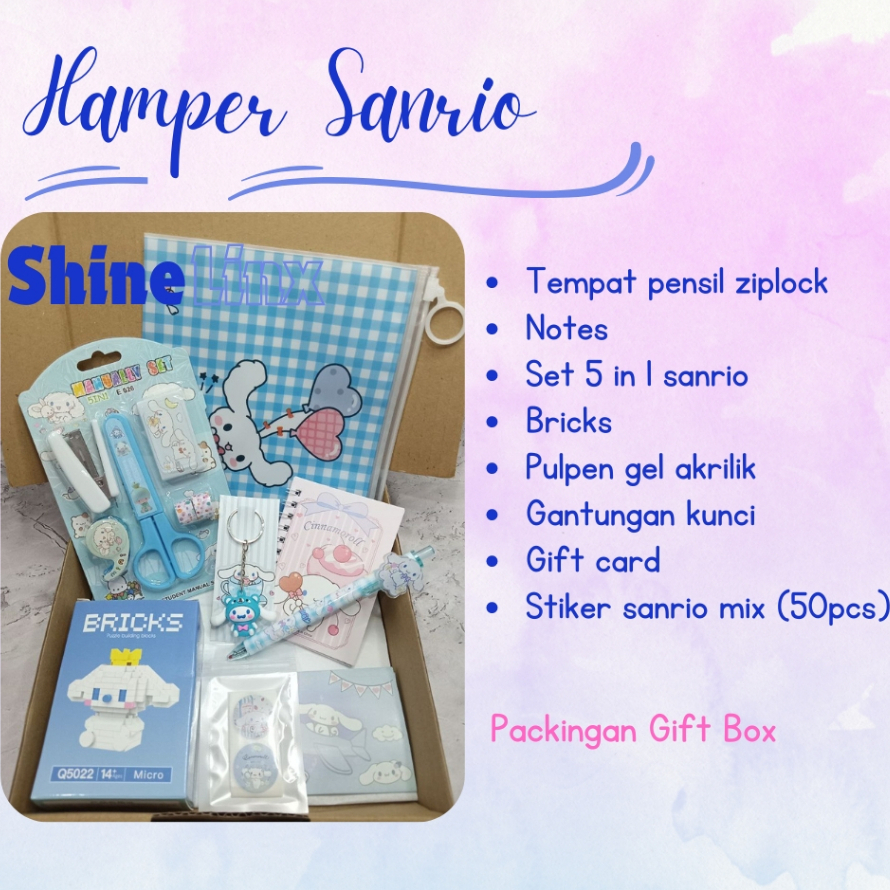 Jual Hampers Sanrio ulang tahun / kado ultah / gift box sanrio / paket ...