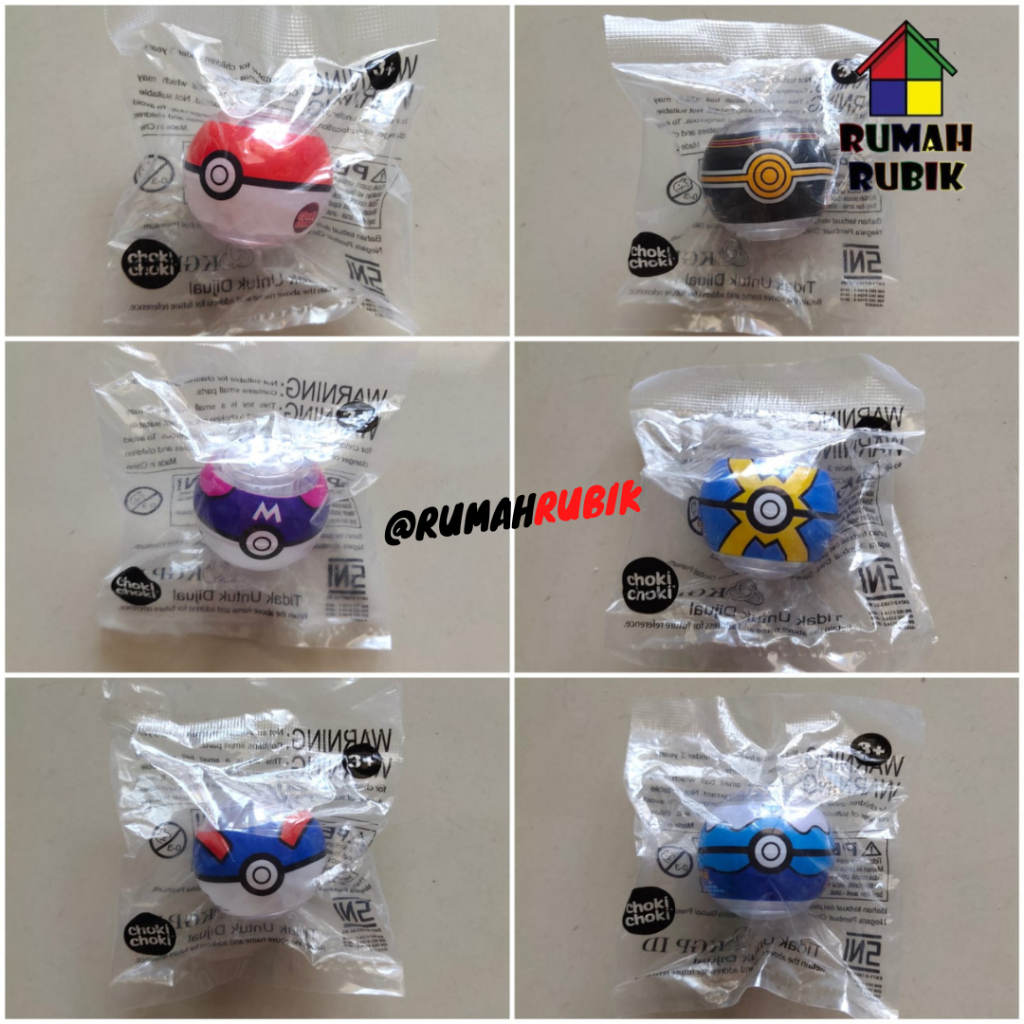 Jual Pokeball Spinner SNI / Official Merchandise Pokemon Choki Choki ...
