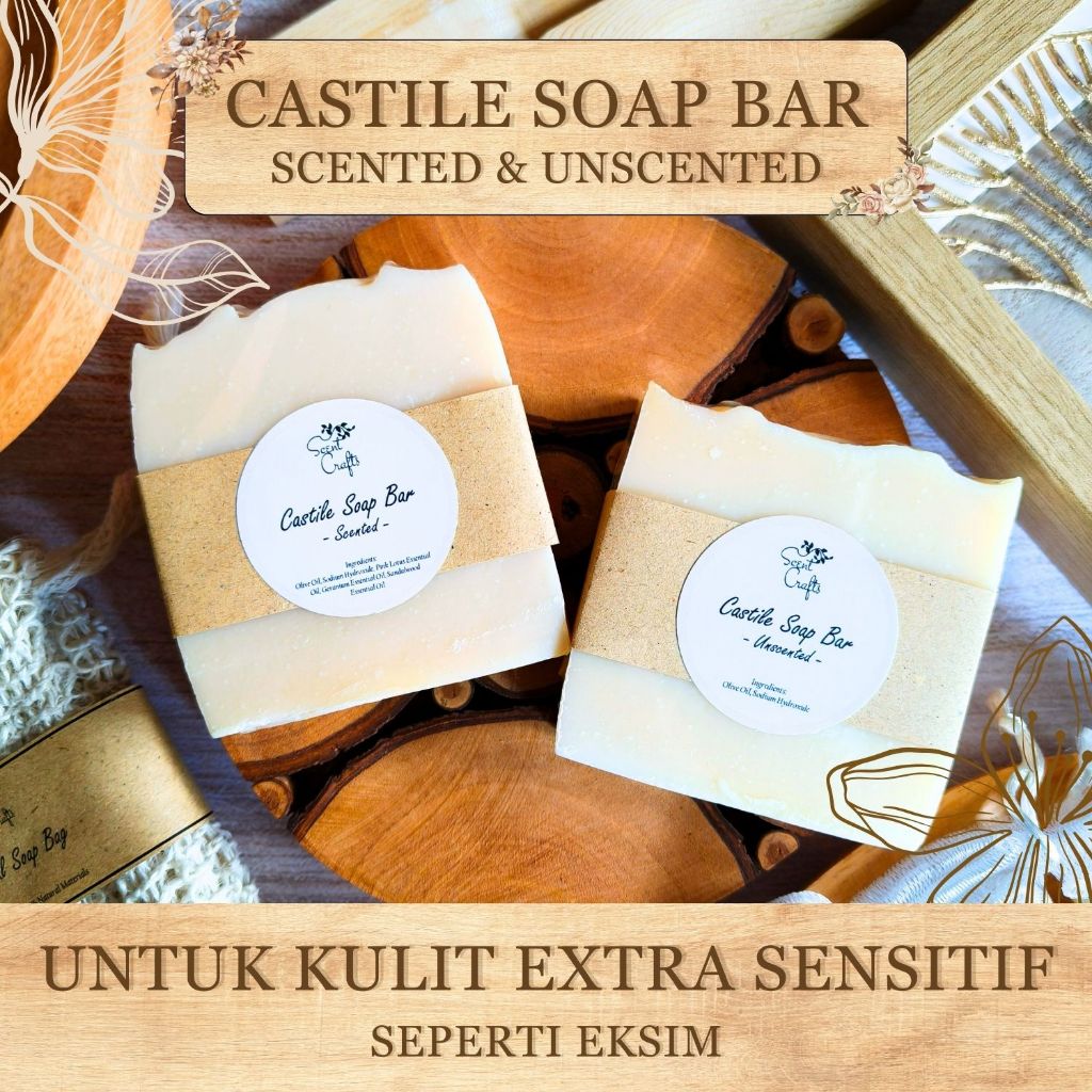 Jual Castile Soap Bar - Scent Crafts - Sabun Castile - Handmade Soap ...