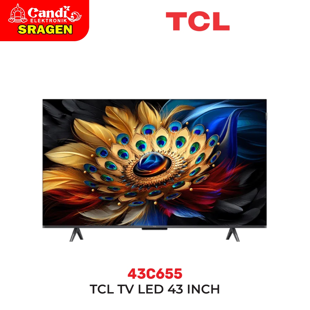 Jual TCL Smart Google TV Led 43 Inch 4K UHD - 43C655 | Shopee Indonesia