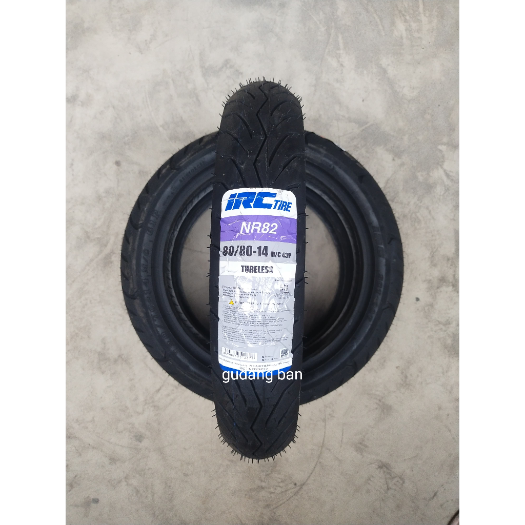 Jual IRC NR 82 80 / 80 - 14 ban motor matic honda beat fino mio ...