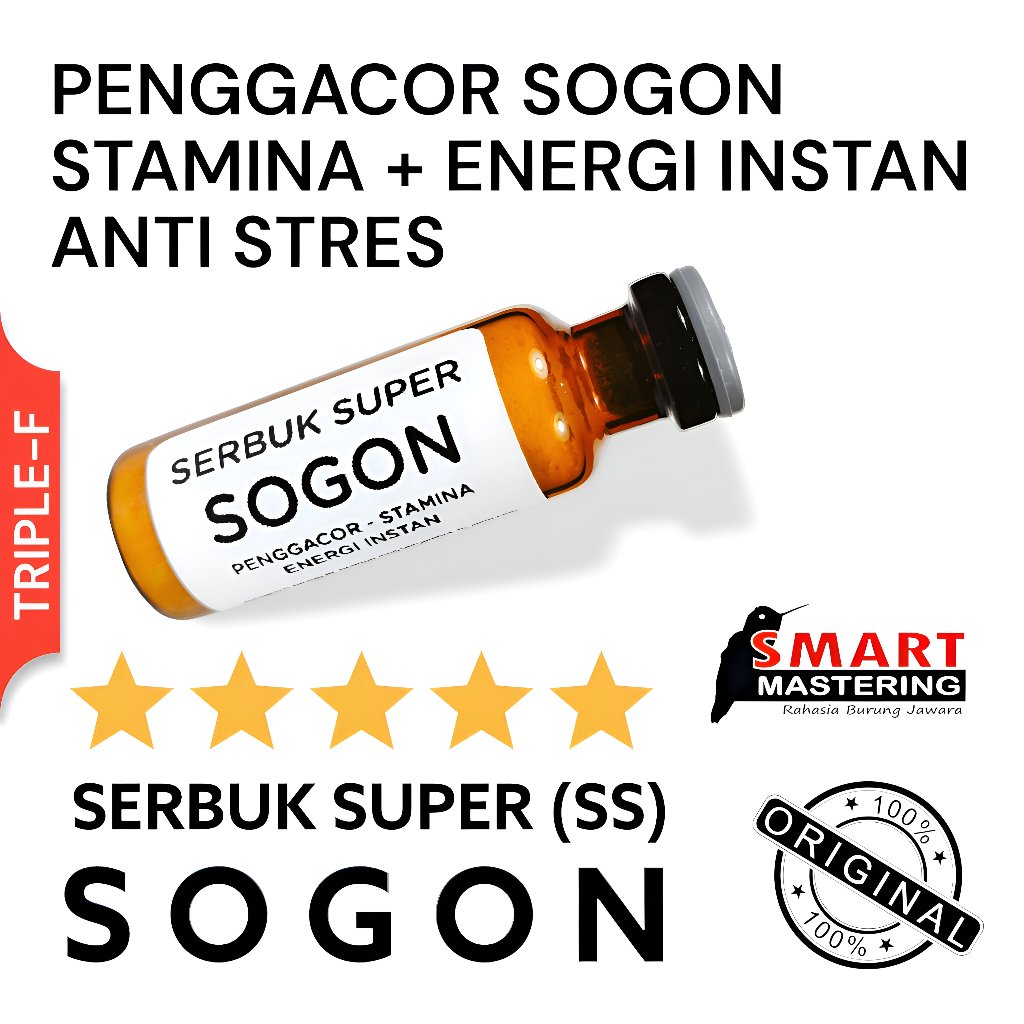 Jual SERBUK SUPER (SS) SOGON Doping Penggacor Sogon (Terbaik, Best ...