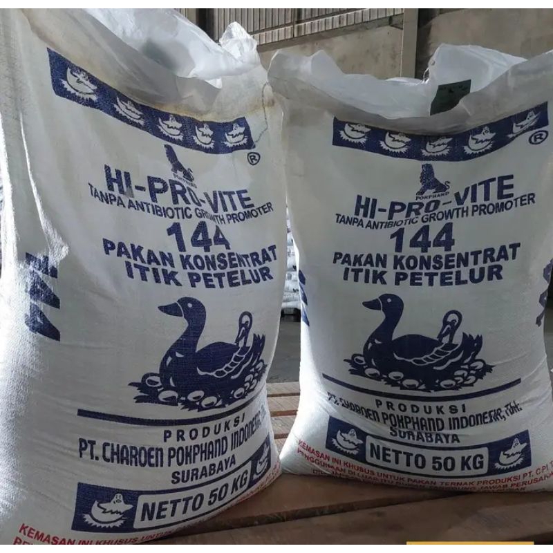Jual Hi pro vite konsentrat itik petelur 144 pakan unggas 10kg | Shopee Indonesia