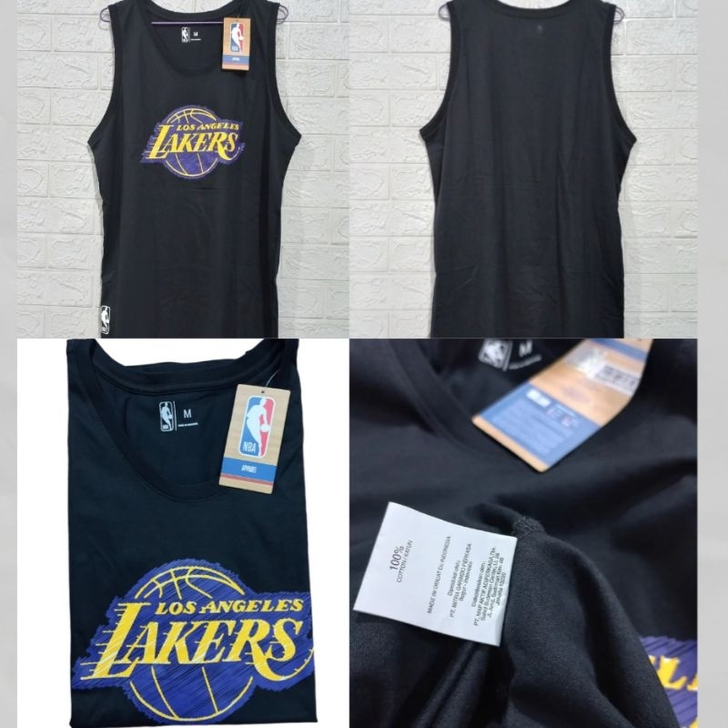 Jual NBA Lakers Men's Muscle Tee Original - Baju Basket | Baju | Shopee ...