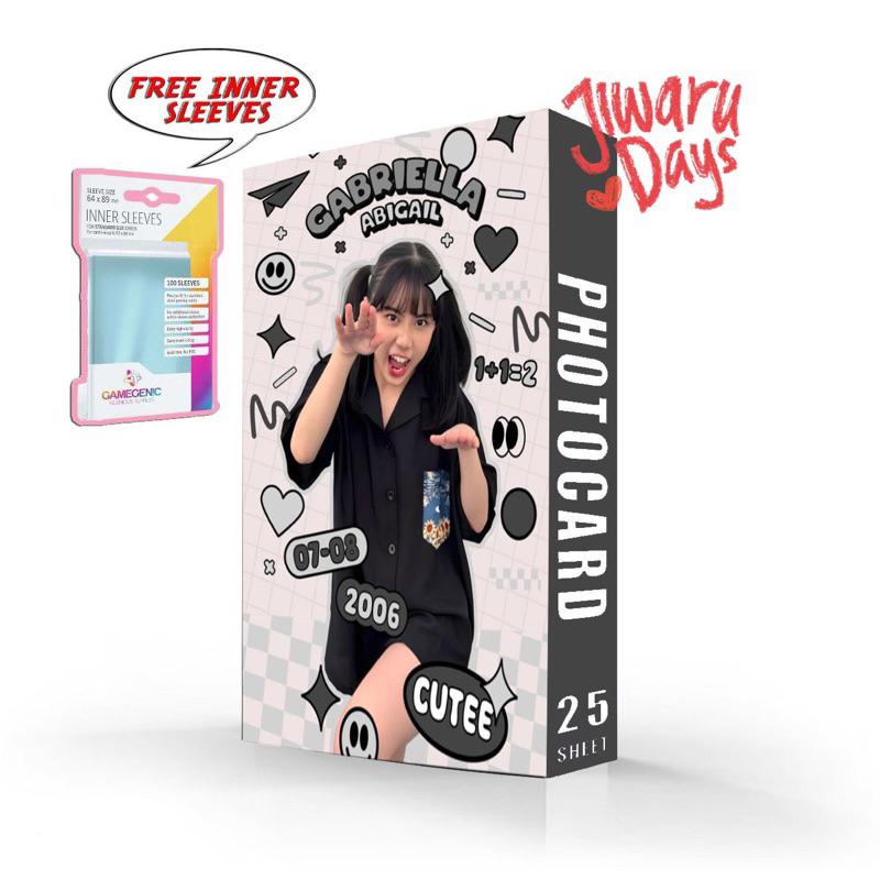 Jual [Free sticker] Photocard member JKT48 25 PCS Feni Olla adel ella ...