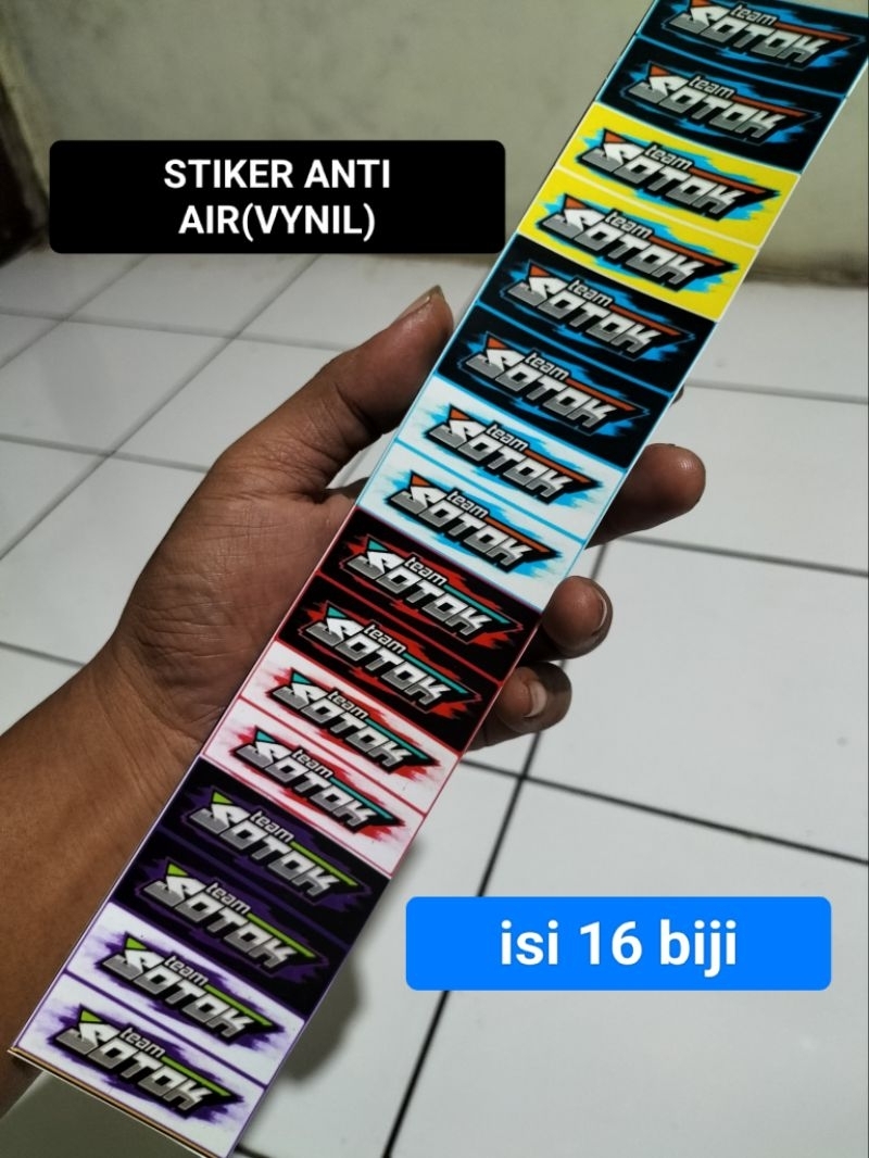 Jual STIKER TEAM SOTOK | STIKER SOUND | STIKER ANTI AIR | STIKEE VYNIL ...