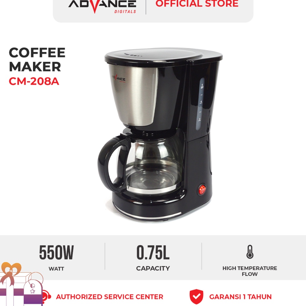 Jual SERBA BARU Ace Kris 25 ml Coffee Drip Maker 2 Cups Hitam Mesin ...