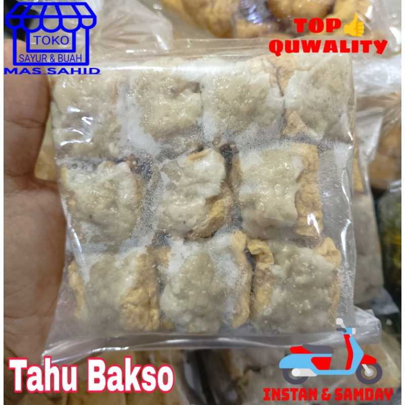 Jual Tahu Bakso Siap Goreng Kemasan isi 10 pcs | Shopee Indonesia