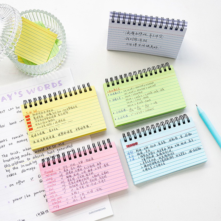 Jual SIMPLE THICK TEARABLE LINED SPIRAL NOTEBOOK - BUKU CATATAN SERBA ...