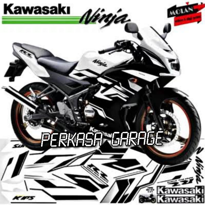 Jual stiker striping NINJA RR NEW LIMITED EDITION tahun 2015 warna ...
