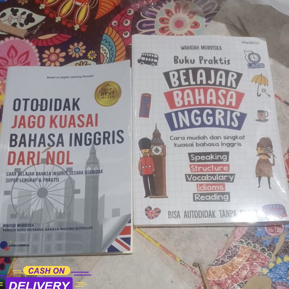 Jual DISCOUNT SPECKTACULAR paket dua buku otodidak jago kuasai bahasa inggris dari nol buku ...