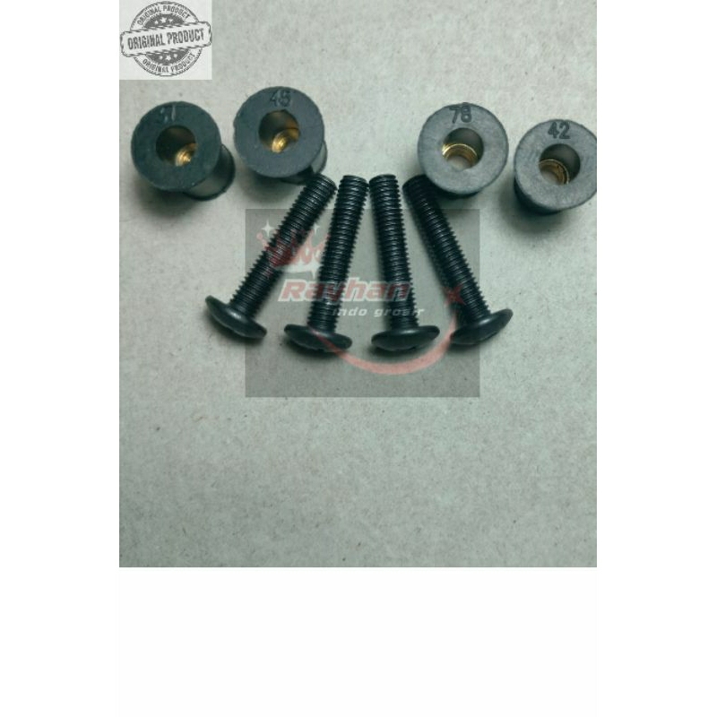 Jual BAUT VISOR MUR PISOR DEPAN WINGSIL ORIGINAL SEMUA JENIS MOTOR ...