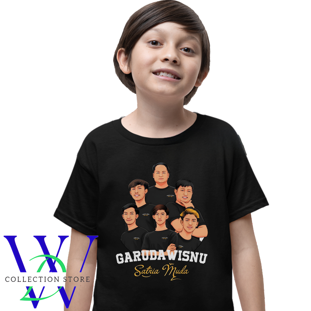 Jual WDC kaos anak garuda wisnu satria muda logo kaos anak GWSM ...