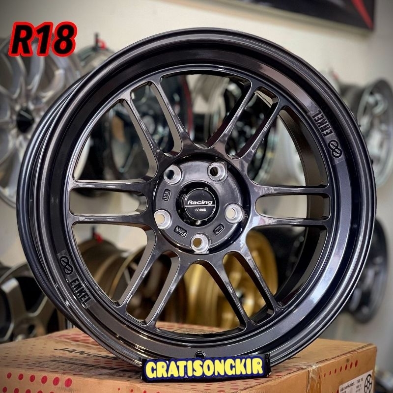 Jual velg mobil ring 18 ENKEI RPF1 FLOW FORMING LEBAR 9,5 ET 25 velg racing mobil R18 Ertiga Xl7 ...
