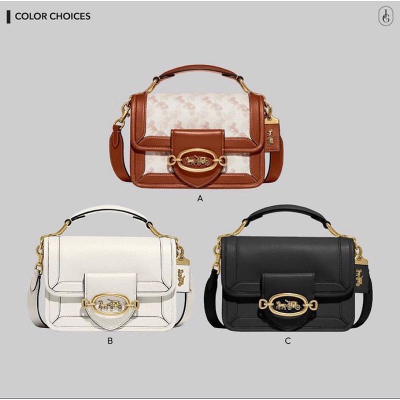 Jual Coach Hero Shoulder Bag with Horse and Carriage (Pre-Order ...