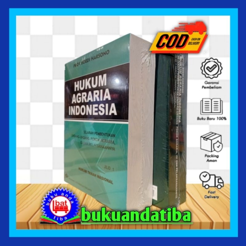 Jual Hukum Agraria Indonesia Sejarah Pembentukan Undang Undang Pokok ...