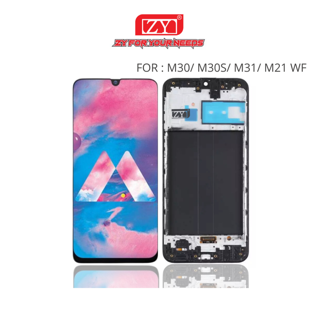 Jual ZY Lcd Samsung Galaxy M30 / M30S / M21 / M31 Oled Fullset Touchscreen | Shopee Indonesia