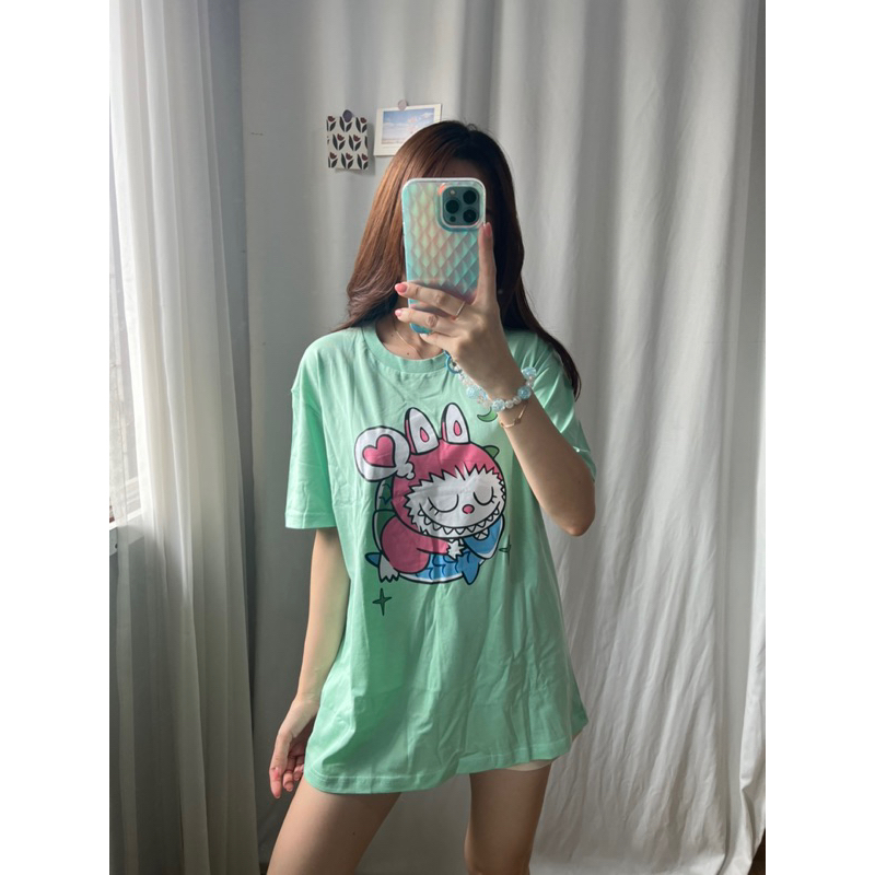 Jual LABUBU - OVERSIZE TEE 001 / Kaus oversize labubu | Shopee Indonesia