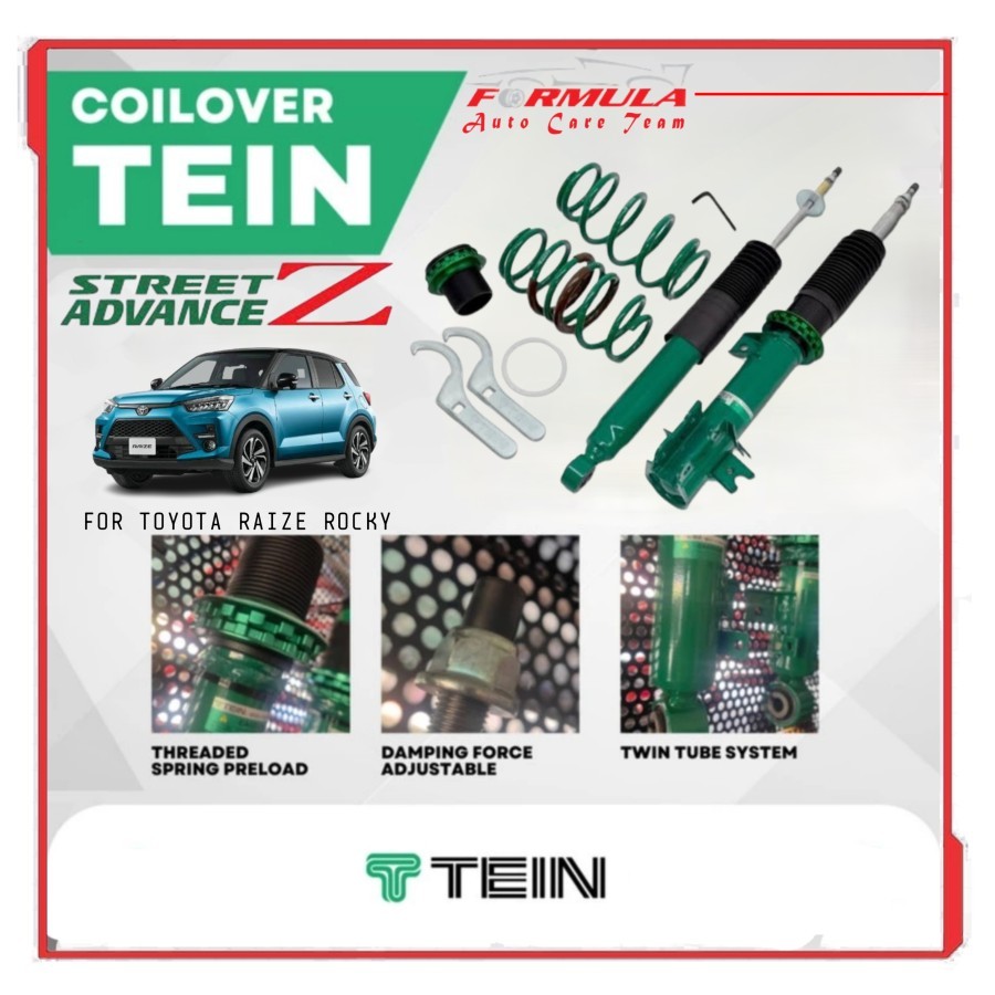 Jual Coilover TEIN Street Advance Z4 Raize A200 Off Road Rally Suspensi | Shopee Indonesia