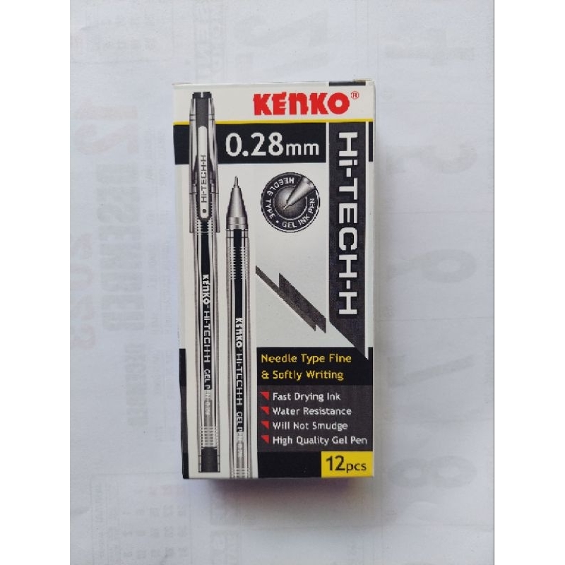 Jual bolpen Kenko HI-TECH-H 0.28MM isi 12 pcs | Shopee Indonesia