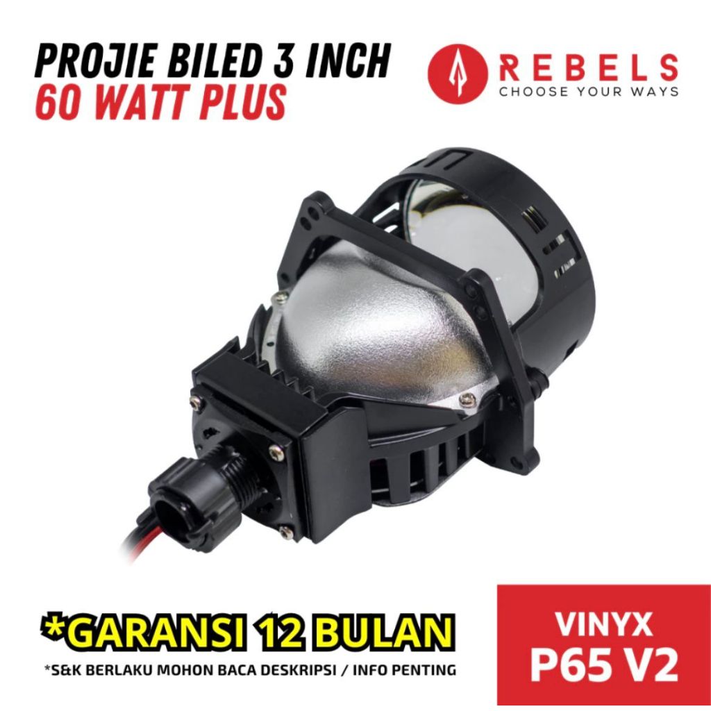 Jual Biled Projie VINYX P65 GEN 2 3inch Dual Chip Lampu Mobil Motor ...