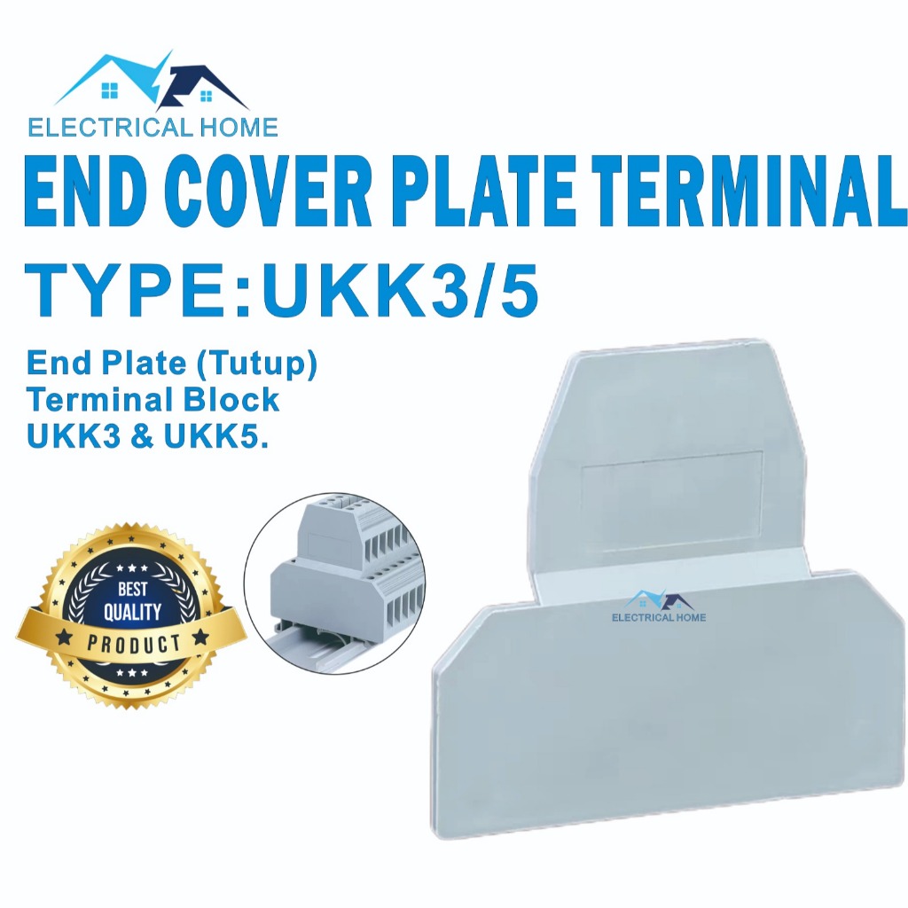 Jual End Plate UKK3/5 Cover Terminal UKK3 & UKK5 | Shopee Indonesia