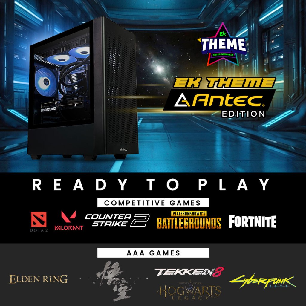Jual PC Rakitan EK Theme - Antec Edition - Core i5 RTX 4060 Ti - Enter ...