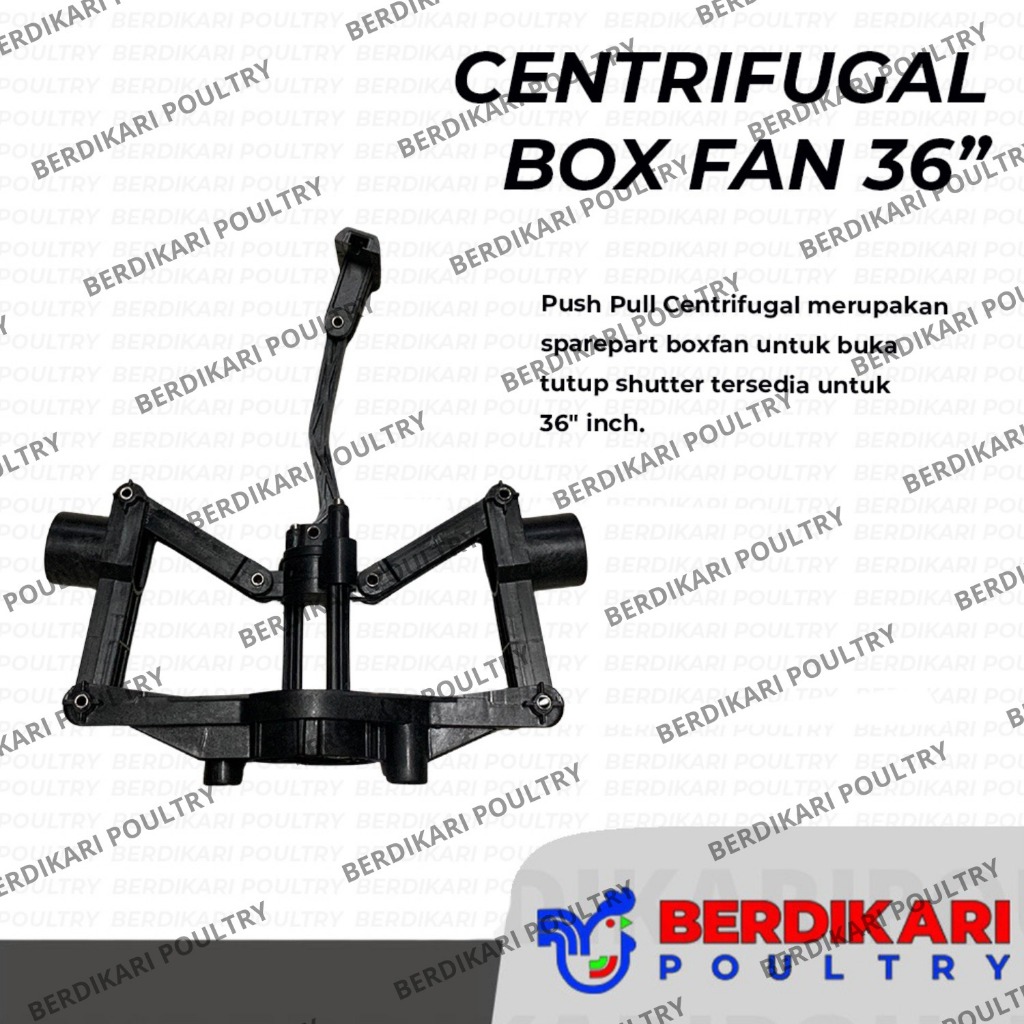 Jual Push Pull/Centrifugal Box Fan 36 Inch - Alat Ternak Kandang Ayam ...