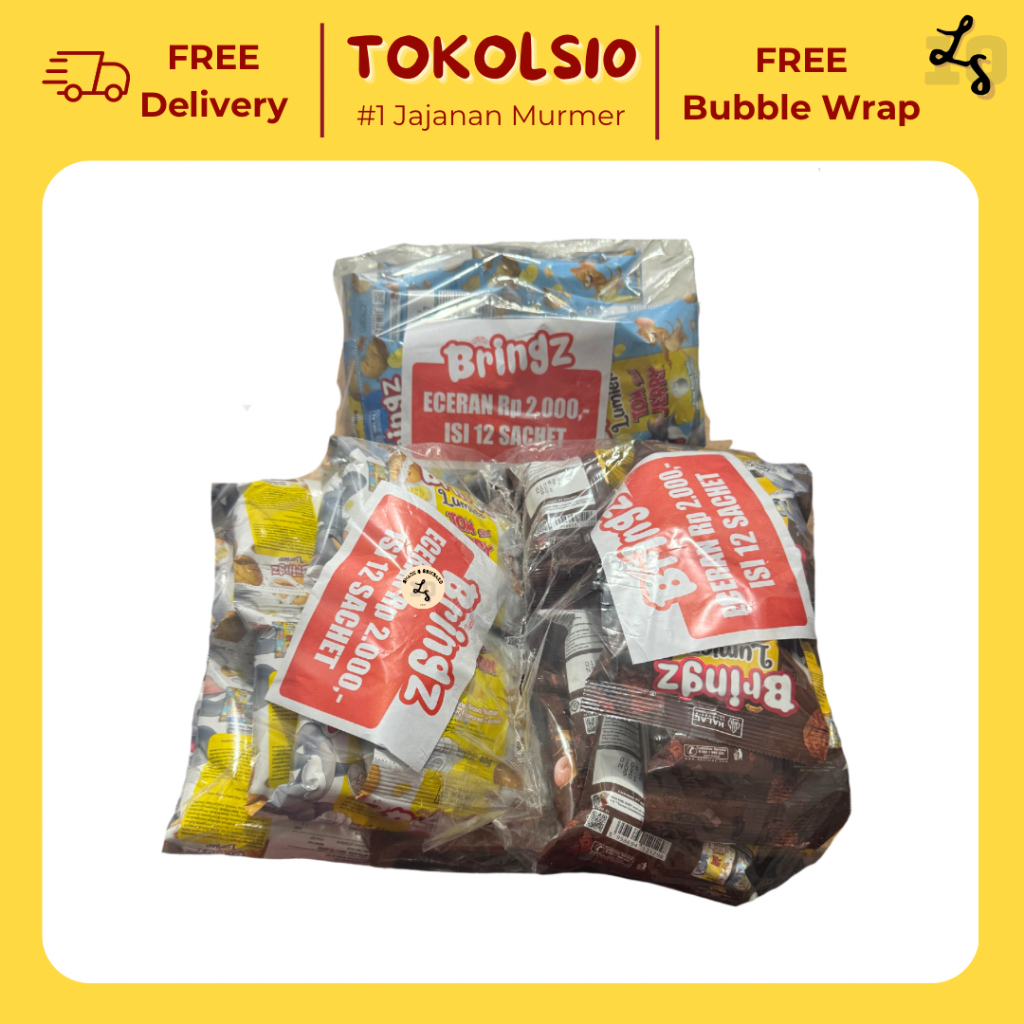Jual Bringz Lumier Tom and Jerry Kukis Rasa Butter/Cokelat/Susu 1 Pack ...