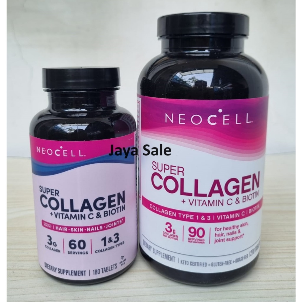 Jual NEOCELL SUPER COLLAGEN + Vitamin C & Biotin 180 270 tab COLLAGEN ...