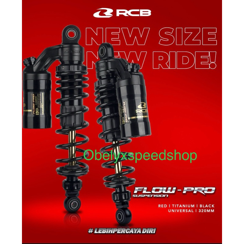 Jual Shockbreaker Racing Boy RCB Flow Pro RX King 320MM / 275MM / 335MM ...
