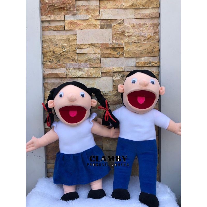 Jual muppets boneka tangan puppet boneka edukasi anak maninan edukasi ...