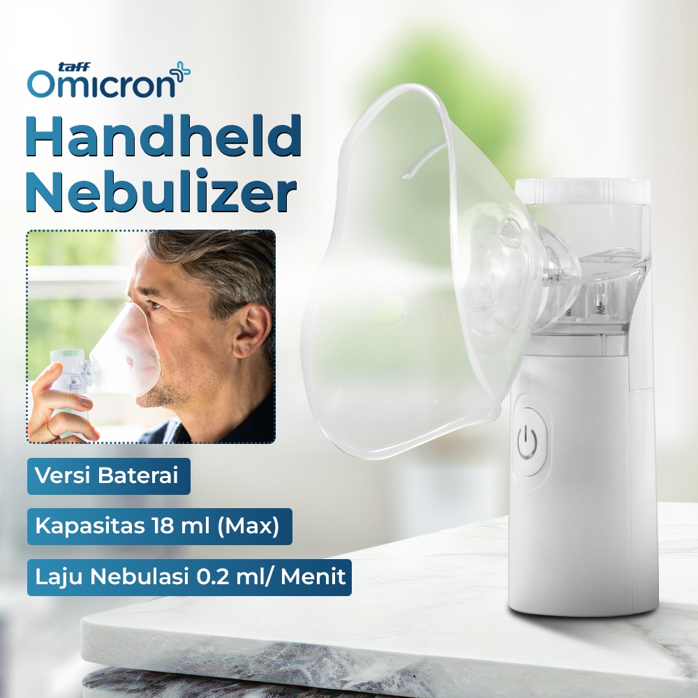 Jual Alat Terapi Pernapasan Handheld Nebulizer Inhaler Atomizer Versi ...