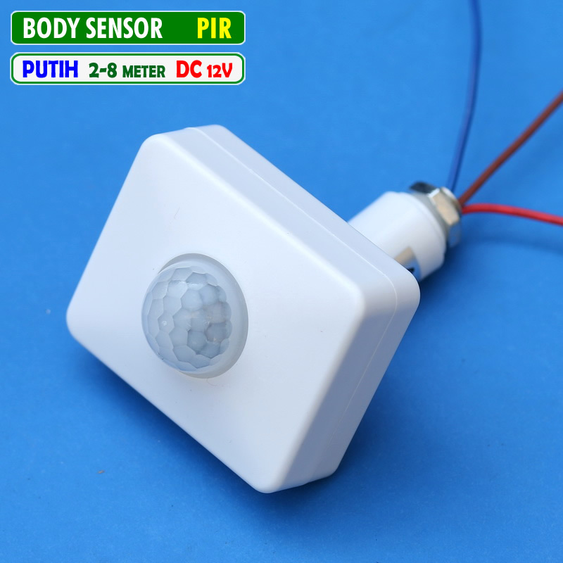 Jual PIR DC 12V Body Sensor Gerak Siang Malam Saklar Auto ON OFF 100 Watt | Shopee Indonesia