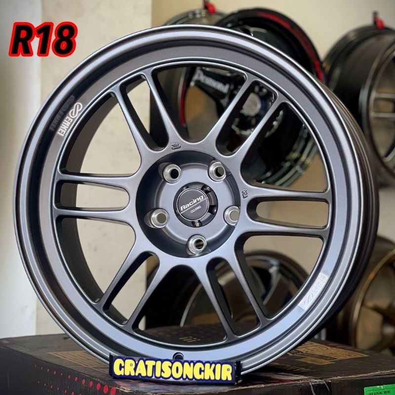 Jual velg mobil ring 18 ENKEI RPF1 FLOW FORMING LEBAR 8,5 velg racing mobil R18 Ertiga Xl7 Juke ...
