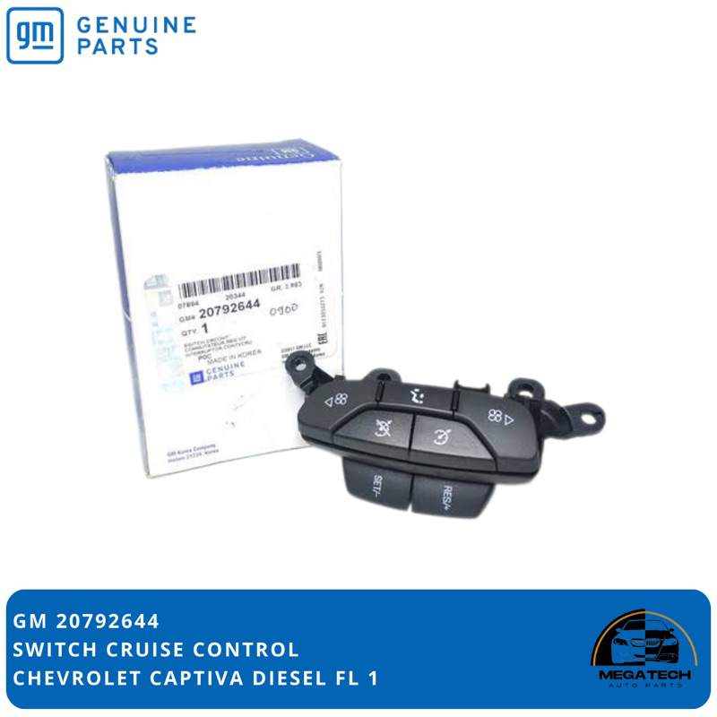Jual CRUISE CONTROL SWITCH MODULE INTERFACE CAPTIVA MATIC ALL ORIGINAL ...
