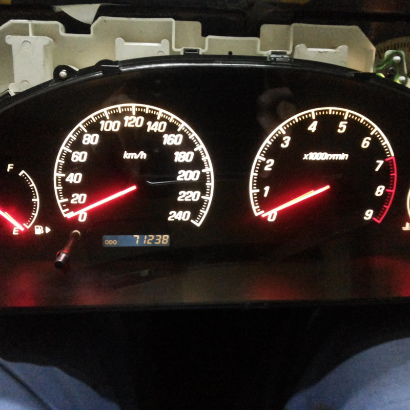 Jual Mitsubishi Gallant Hiu Spedometer optitron VR4 second USDM km240 ...