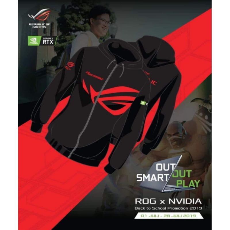Jual ROG x Nvidia Jacket | Shopee Indonesia