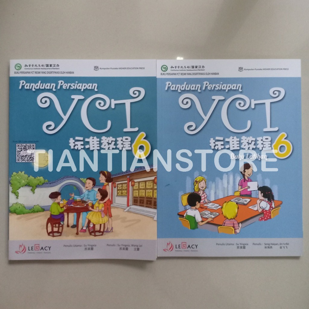 Jual Buku Panduan Persiapan YCT 6 (2 Buku & QR Audio) | Shopee Indonesia